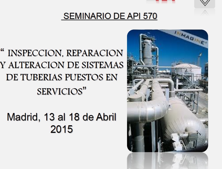 API Instituto Americano del petróleo, Entrenamiento y certificaciones ...